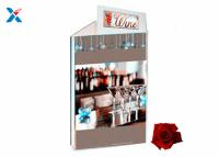 China Clear Acrylic Sign Holders / Three Sided Sign Holder For Table Counter for sale