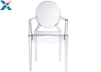 China Modern Acrylic Desk Organizer / Acrylic Hanging Chair Clear PC Furniture for sale