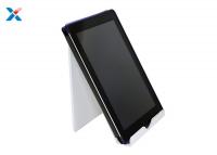 China Recyclable Acrylic Display Stands Clear Book Holder Plate Phone Display Stands for sale