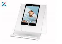 China Recyclable Acrylic Display Stands Clear Book Holder Plate Phone Display Stands for sale