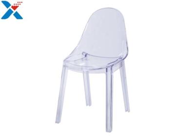 China Fashion Acrylic Office Chair / Clear Acrylic Desk Chair For Nordic Office Room for sale