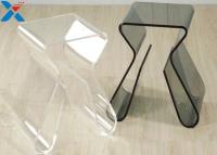 China Fashion Personality Clear Acrylic Table , Transparent Coffee Table Thickness Customized for sale