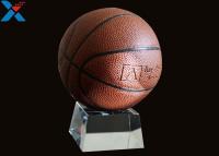 China Transparent Basketball Display Stand , Volleyball Display Stand For Bracket for sale