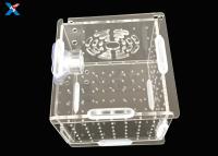 China Aquarium Acrylic Modern Furniture / Clear Acrylic Isolation Box For Baby Fish for sale