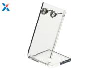 China Transparent Acrylic Jewelry Organizer / Acrylic Earring Organizer With Holes for sale