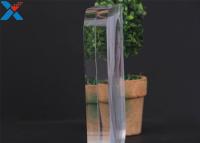 China Magnet Clear Acrylic Photo Frame Creative ARC Shape PMMA Pictures Table Frame for sale