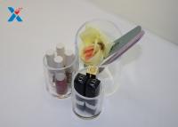 China Desktop Acrylic Makeup Brush Organizer / Nail Polish Holder Organizer for sale