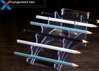 China Eyebrow Pencil Clear Acrylic Display Stands Acrylic Pen Holder Display Stand for sale