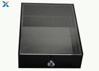 China Custom Square Acrylic Tray , Hotel Toiletries Acrylic Display Tray Durable for sale