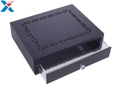 China Custom Acrylic Display Case Desktop Storage Box With Drawer Hotel Hollow Pattern Toothpaste Brush Comb Box for sale