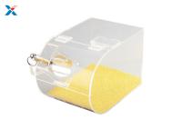China Plastic Acrylic Packaging Box High Transparency For Grain Food Acrylic Millet Dispenser for sale