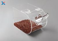 China Plastic Acrylic Packaging Box High Transparency For Grain Food Acrylic Millet Dispenser for sale