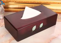 China Tissue Acrylic Packaging Box Holder Organizer Paper Dispenser Box Easy Clean for sale