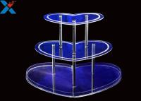 China Professional Acrylic Wine Glass Holder , Clear Lucite Wine Holder Rack Durable for sale