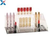 China Custom Acrylic Display Stands Pmma Lipstick Display Holder Plexiglass Lip Gloss Display for sale