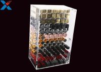China Cosmetic Acrylic Lipstick Organizer , Clear Acrylic Lipstick Display Stand for sale