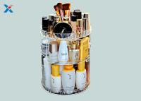 China 360 Degree Rotating Acrylic Cosmetic Makeup Box Storage Organizer Color Customized for sale