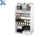 China Large Acrylic Cosmetic Display Stand , 6 Layer Acrylic Makeup Display Stand for sale