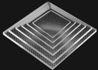 China Laser Dot LGP Acrylic Light Guide Panel 92% Transmittance Abrasion Resistant for sale