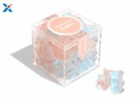 China Mini Acrylic Candy Box In Clear Color With Lid For Wedding Gift for sale