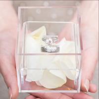 China Home Usage Acrylic Cosmetic Makeup Organizer Storage Box Custom Clear Color for sale
