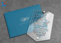 China High Transparency Acrylic Gifts Cards Invitation Box Polycarbonate Sheet Plastic Glass for sale