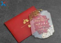China High Transparency Acrylic Gifts Cards Invitation Box Polycarbonate Sheet Plastic Glass for sale