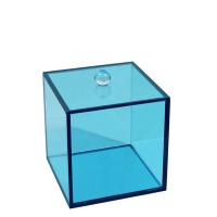 China Flowers Packing Acrylic Display Box Storage Containers Clear Color With Lids for sale