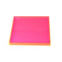 China Plexiglass Acrylic Tray Display Clear Case Dessert Cake Box Custom Eco - Friendly for sale