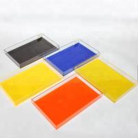 China Plexiglass Acrylic Tray Display Clear Case Dessert Cake Box Custom Eco - Friendly for sale