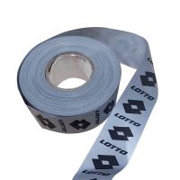 China 2.5cm Silver Grey Reflective Elastic Tape with R>330 cd/(lx.m²) Brightness for Safety Vests and Workwear for sale