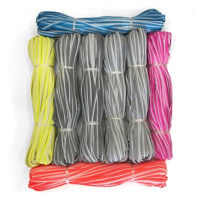 China Sew On Reflective Piping Tape Edging Braid Trim 350-420cd Safety Clothing EN471 for sale