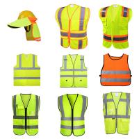 China High-Visibility Reflective Safety Vest - 120g Polyester, EN471 Class 2 Certified, Sizes XS to 3XL for sale