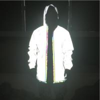 China Custom Bomber Flash Reflective Jacket - High Visibility Safety Wear with EN471 Certification in Sizes S-5XL for sale