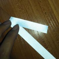 China 5cm Width Reflective Flame Retardant Fabric Tape 100m Roll with >400cd/lxm² Reflective Coefficient for Safety Clothing for sale