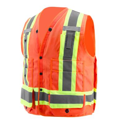 China 9XL 4XL 5XL Children's High Visibility Safety Vest - Two-Tone Design with EN471 Class 2 Certification for sale