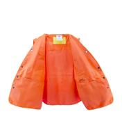 China 9XL 4XL 5XL Children's High Visibility Safety Vest - Two-Tone Design with EN471 Class 2 Certification for sale