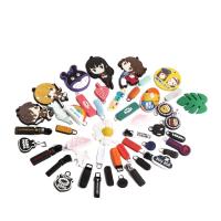 China Custom Rubber Silicone Zipper Puller Set #3 #5 #8 #10 for Clothing Bags Leather Cases Waterproof for sale