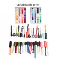 China Custom Rubber Silicone Zipper Puller Set #3 #5 #8 #10 for Clothing Bags Leather Cases Waterproof for sale