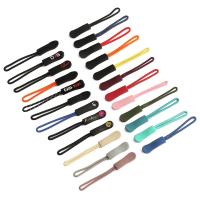 China Custom Silicone PVC Zipper Pullers #3 #5 #8 #10 Sizes for Bags and Garments with 1000pcs MOQ for sale