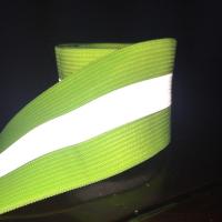 China Flame Retardant Reflective Webbing Straps 1-5cm Width with 380cd Reflectivity for Safety Equipment for sale