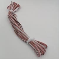 China Rainbow Reflective Piping 1.3-2.0cm Width Elastic Fabric Strip for Backpack Edging and Safety Garments for sale