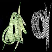 China High-Visibility Reflective Shoelaces 60-160cm Length with No-Tie Buckle Lock for Kids Safety for sale