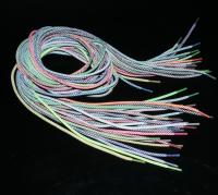 China High-Visibility Reflective Shoelaces 100-160cm with >400cd/lxm² Reflectivity | NFPA & ANSI Certified for sale