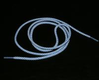 China High-Visibility Reflective Shoelaces 100-160cm with >400cd/lxm² Reflectivity | NFPA & ANSI Certified for sale