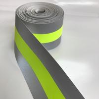 China 1/2 Inch & 1 Inch Self-Adhesive Reflective Tape - EN471 Class 2 Certified Safety Fabric for Industrial Clothing for sale