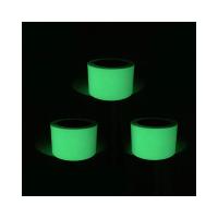 China PET Glow in Dark Motorcycle Rim Tape 0.61×45.7m Self-Adhesive Luminous Reflective Film EN471 Certified for sale