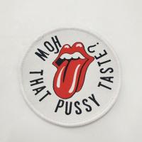 China Custom Laser Cut Vinyl Stickers & Woven Patches - Up to 12 Colors, OEKO-TEX Class I Certified Football Iron-On Labels for sale