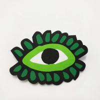 China Custom Woven Fabric Labels - 100% Polyester with 12 Color Options, Minimum Order 100 Pieces for Garments and Shoes for sale