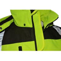 China ANSI 107-2015 Certified Reflective Safety Jacket 3XL 4XL with 5cm Hi-Vis Strips, Waterproof Windproof for sale